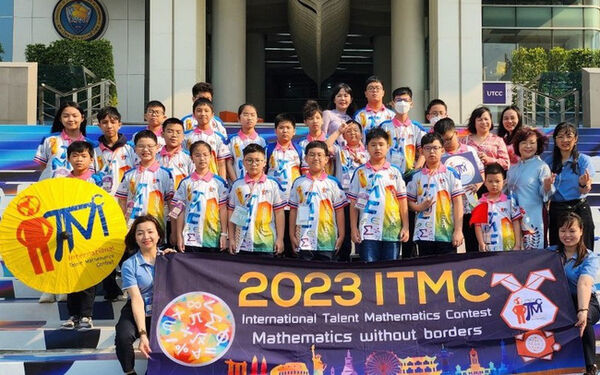 Le Vietnam décroche des médailles à International Talent Mathematics ...