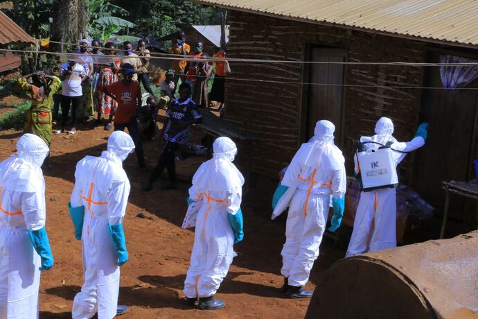 RDC/Ebola : le nombre de cas confirmés monte à 689, dont 139 décès